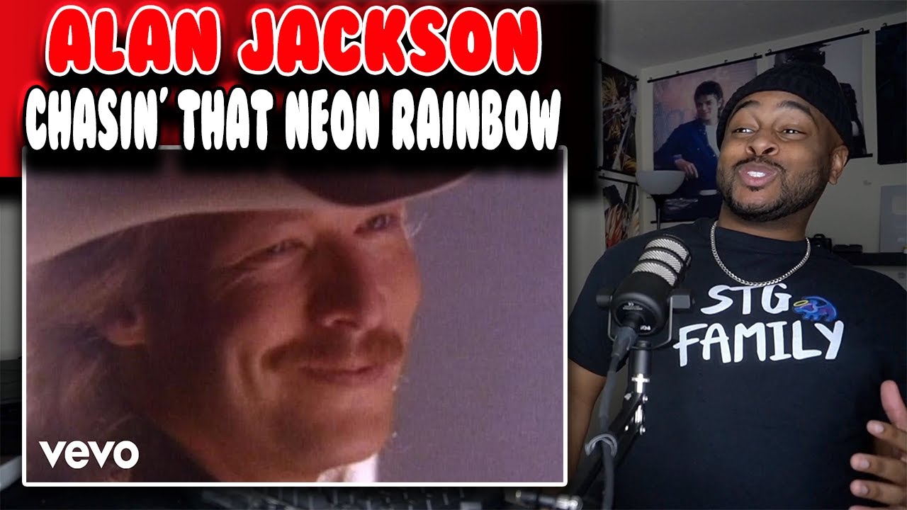 Alan Jackson - Chasin' That Neon Rainbow | Reaction - YouTube