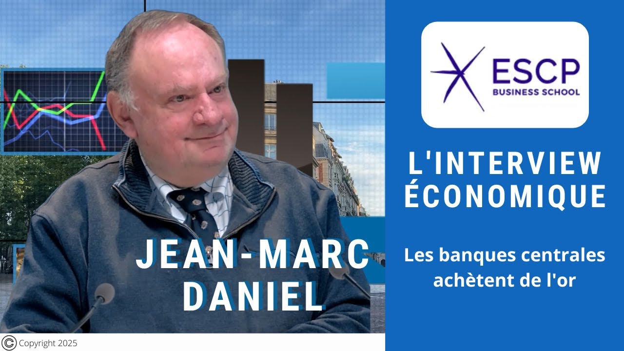 Jean-Marc Daniel : Les banques centrales achètent de l'or | Interview ...