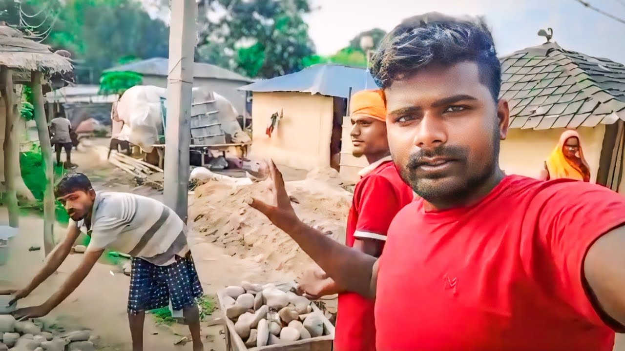 How to make road ka dhalan | gau ka road 🛣️ dhalan - YouTube