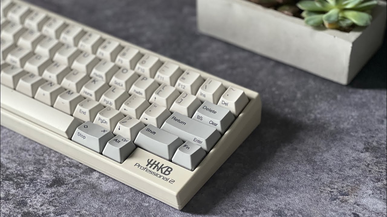 HHKB Pro 2 - Sound Test - YouTube
