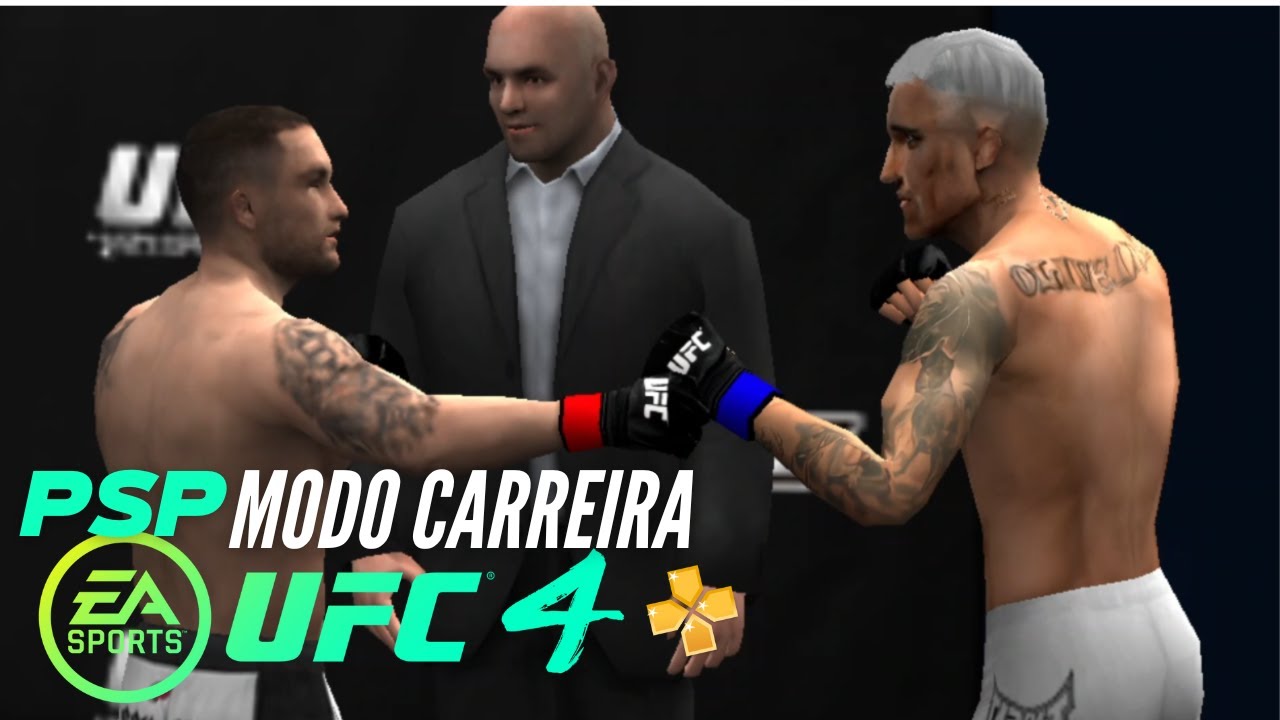 MODO CARREIRA UFC PSP MOD UFC 4 #10 - YouTube