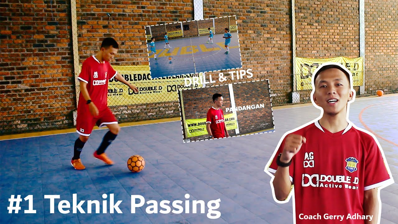 Teknik Passing Futsal 1 - Double D Futsal Academy #1 - YouTube