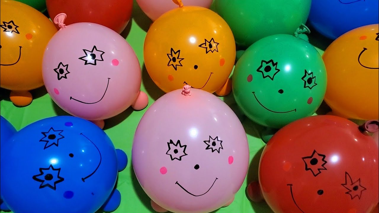 FUNNY FUN BALLOONS POP!!! - YouTube
