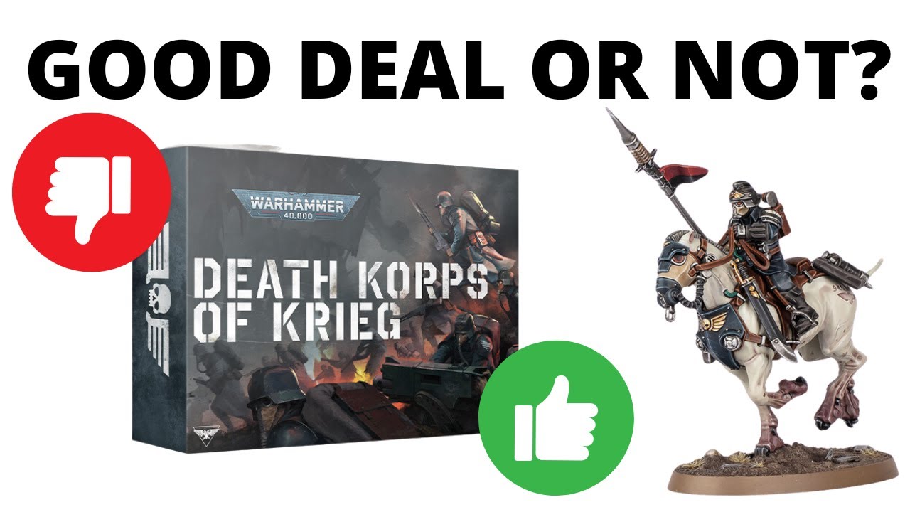 Death Korps Army Set - Is it a Good Deal or Not? - YouTube
