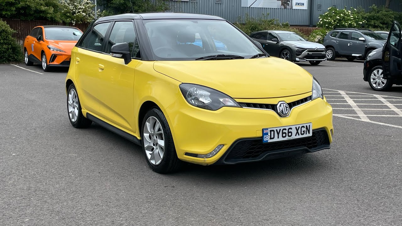 MG MG3 1.5 VTi-TECH 3Form Sport Euro 6 (s/s) 5dr DY66XGN - YouTube