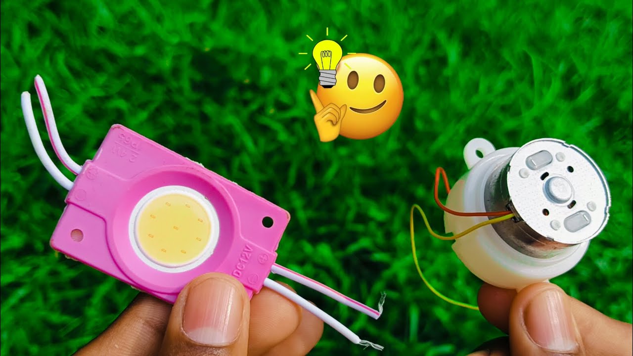 How to make dc motor project || dc gear motor project || science ...