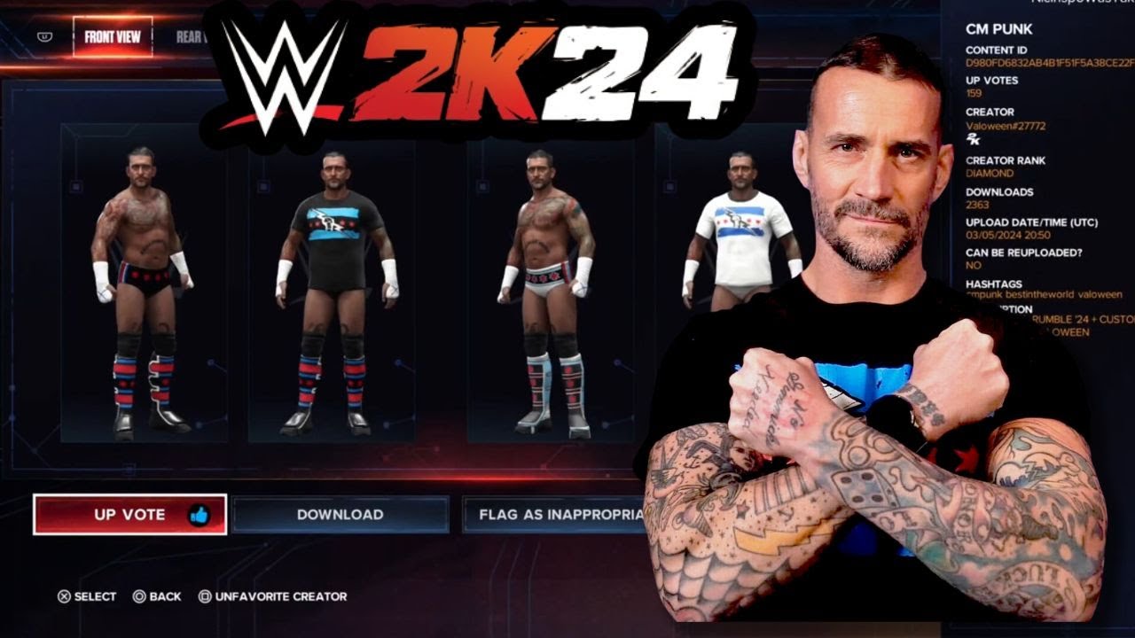 WWE 2K24 - How To Get CM Punk EARLY! - YouTube