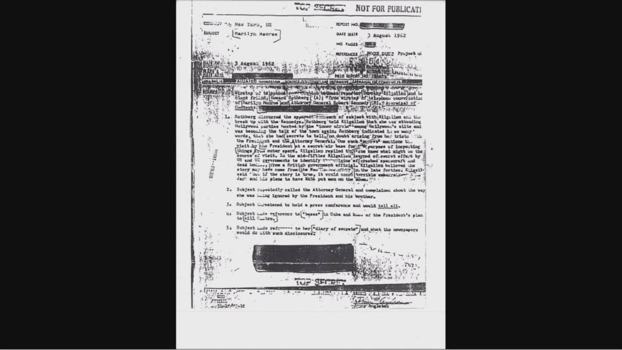 Dr. Steven Greer : Marilyn Monroe's Death Warrant - UFO Secrecy - YouTube