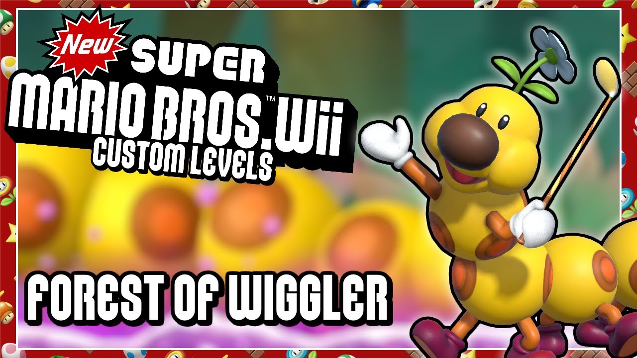 Forest of Wiggler - New Super Mario Bros. Wii Custom Level Showcase ...