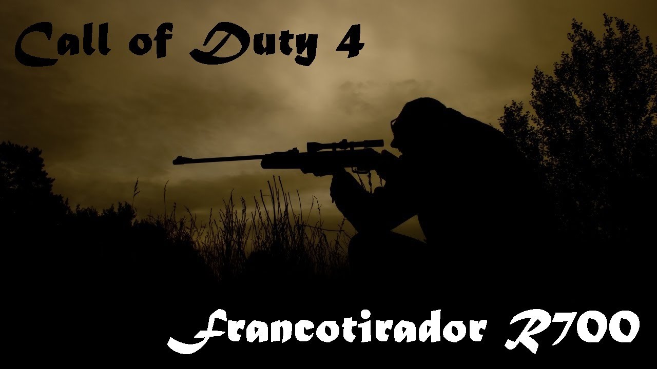 CoD 4 Gameplay :: Probando el francotirador R700 :: HD - YouTube