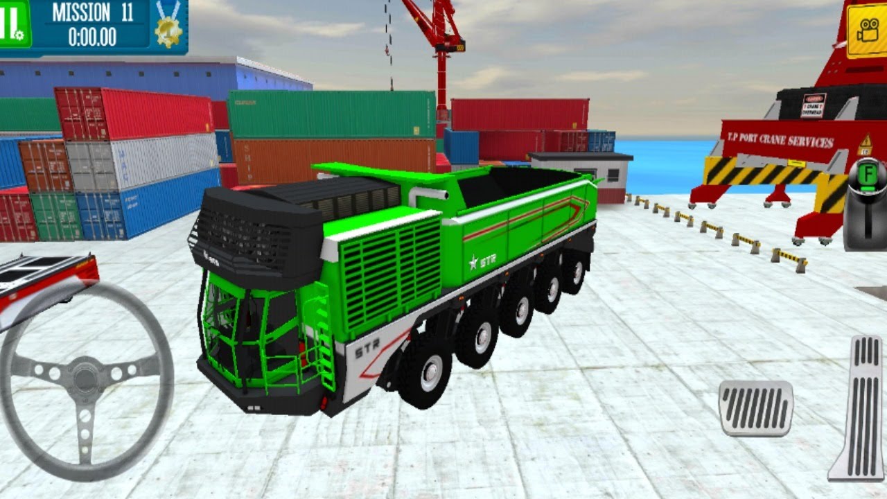 cargo crew port truck driver | condução de veiculos giant hauler ...