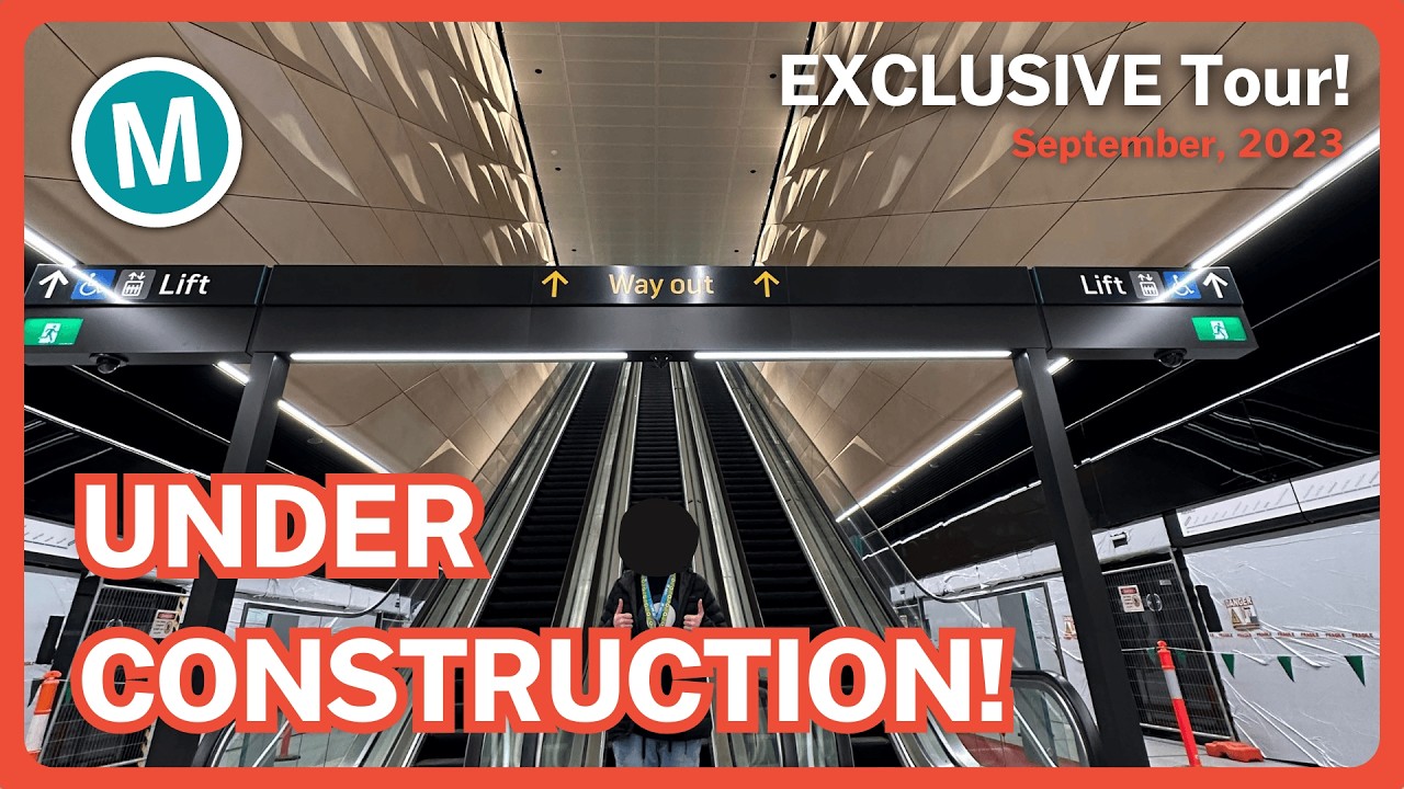 I Visited Central Station's NEW Metro Platforms Before They Opened ...