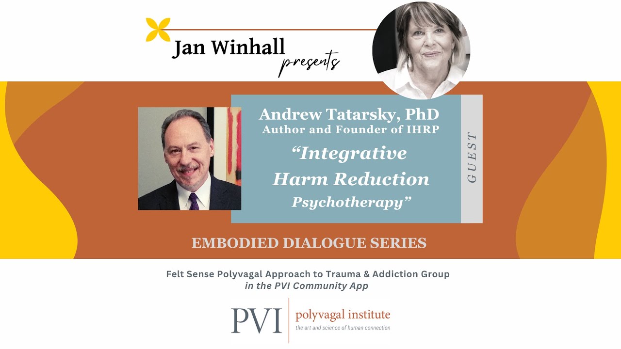 ‘Integrative Harm Reduction Psychotherapy’ with Andrew Tatarsky - YouTube