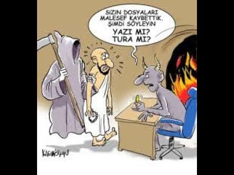 Komik azrail karikatürleri
