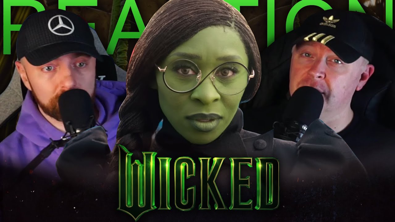 Wicked - First Look Reaction - YouTube