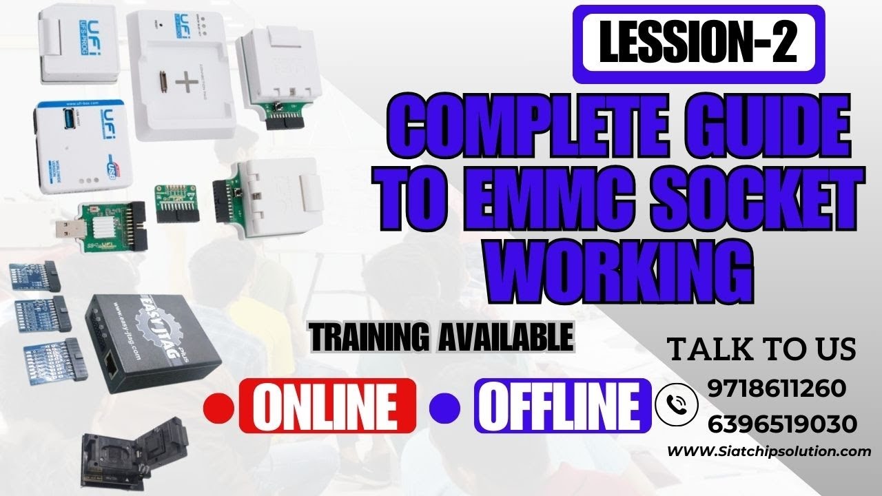 eMMC Lesson 2: Complete Guide to eMMC Socket Working - YouTube