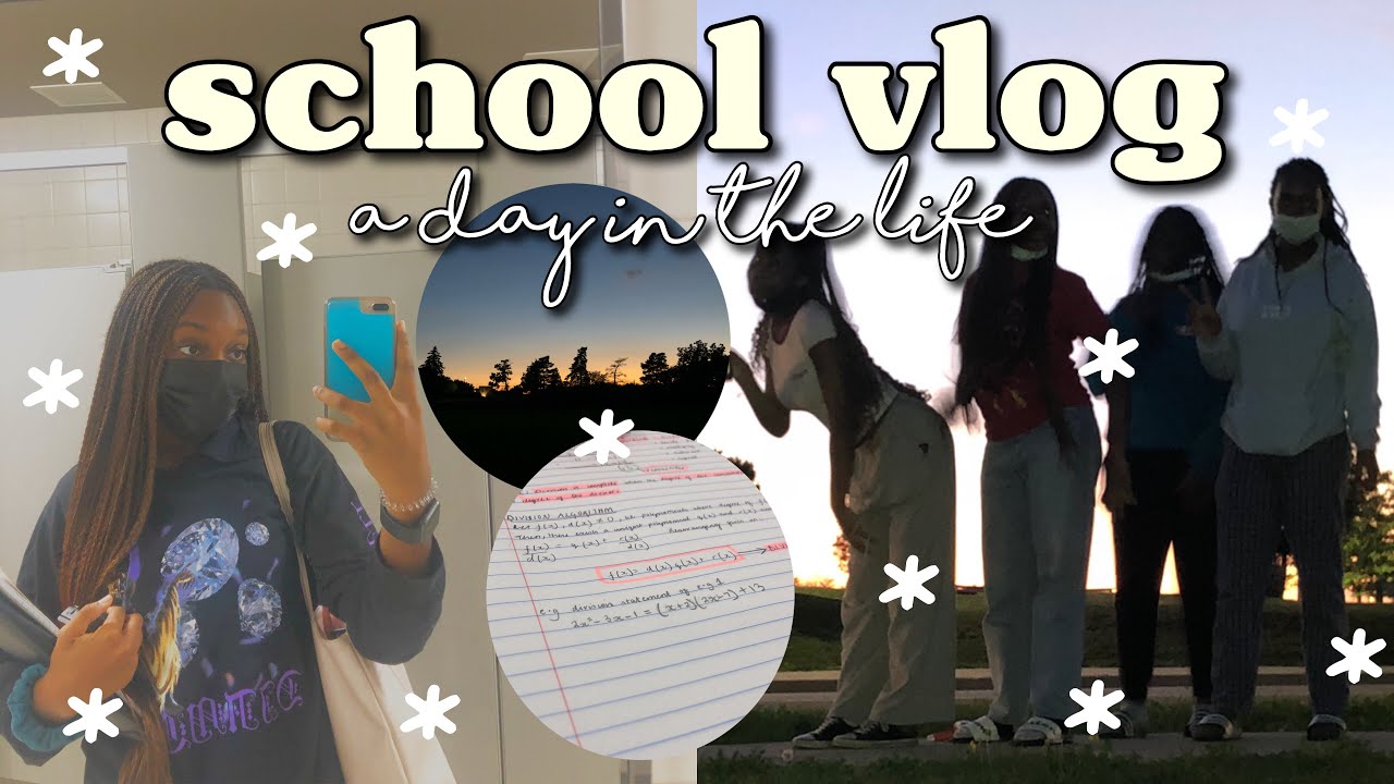 SCHOOL VLOG: *a day in the life* - YouTube
