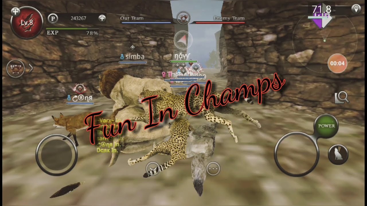 Wild Animals Online - Fun In Champs (Script) - YouTube