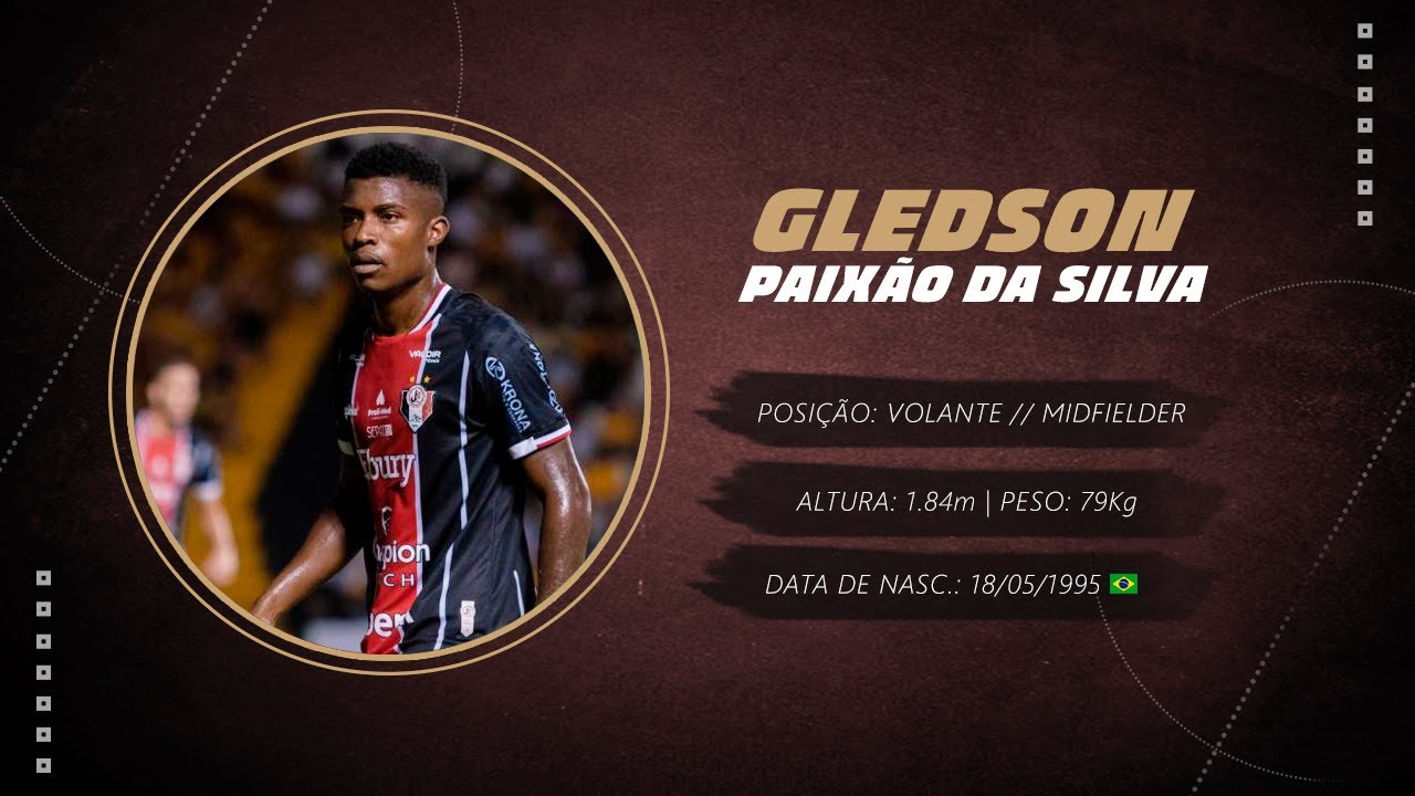 Gledson | Volante // Midfielder - YouTube