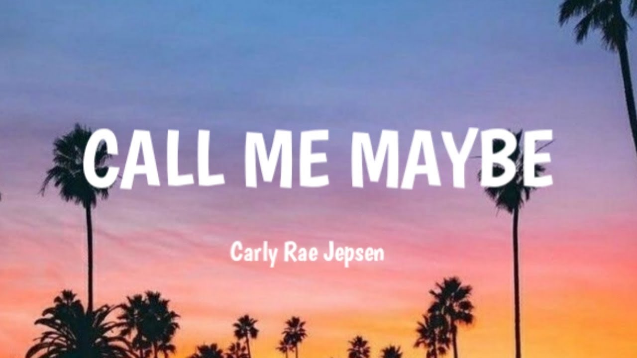 Carly Rae Jepsen-Call me maybe (Lyrics) - YouTube