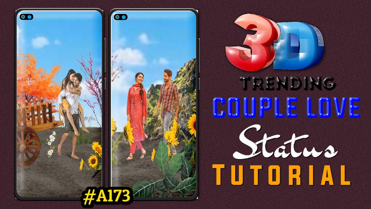 New viral 3D status editing | node video 3D status editing tutorial ...