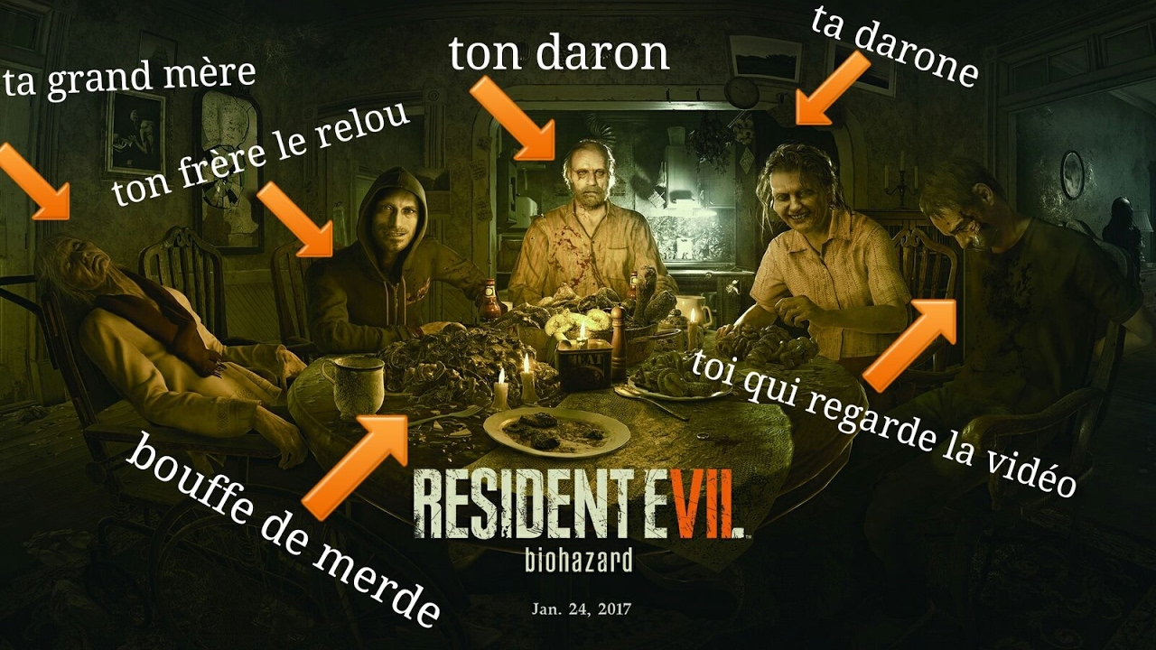 Repas en famille - Resident evil 7 - Gameplay - YouTube