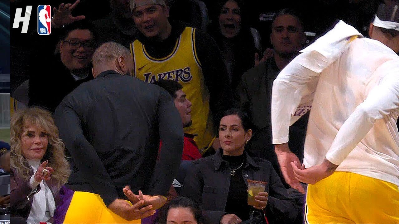 LeBron & AD Nailing the Austin Reaves Impression! 😂 - YouTube