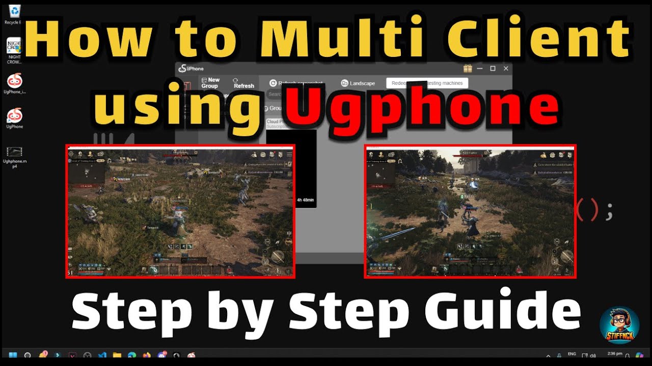Night Crows How to Multi Client Using Ugphone Step by Step Guide - YouTube