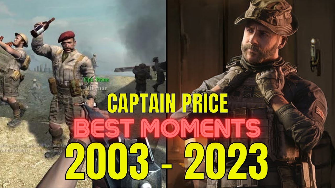Captain Price Best Moments in Call of Duty History (2005-2023) - YouTube