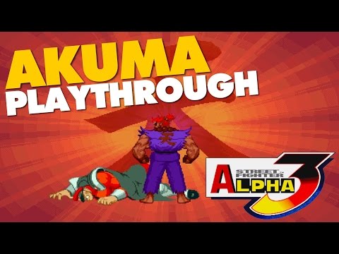Street Fighter Alpha 3 – All Perfect, Akuma, Hardest Difficulty