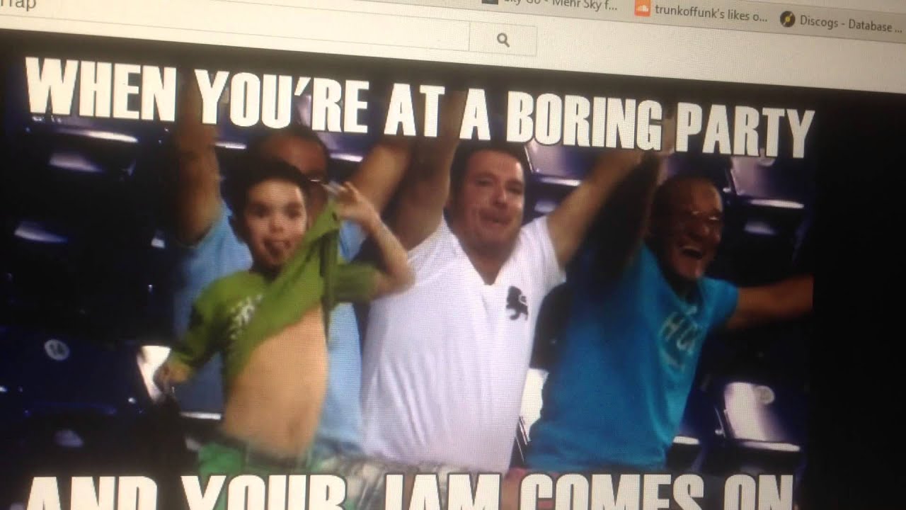 When You're At A Boring Party And Your Jam Comes On BEST VERSION - YouTube