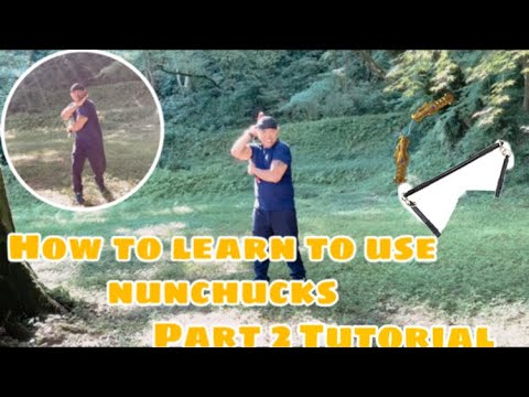 How to learn to use nunchucks part 2. Tutorial - YouTube