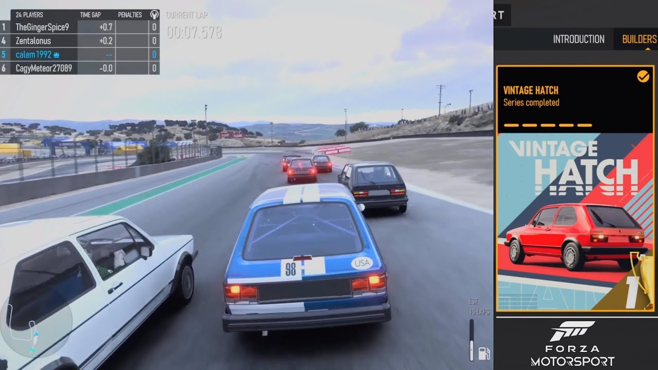 Forza Motorsport | Vintage Hatch All Events 'Legacy Tour & Dodge Shelby ...