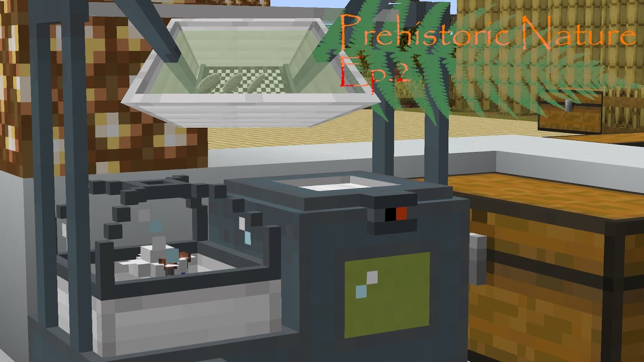 Lab works | Ep.2 | Minecraft Prehistoric Nature - YouTube
