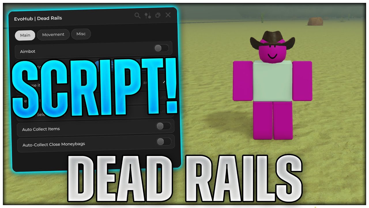 Dead Rails Script Hack | Aimbot, Auto Collect Items & MORE! - YouTube