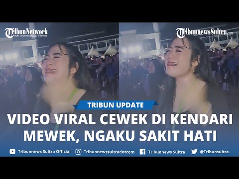 Momen Video Viral Cewek di Kendari Mewek Dengar Nyanyian Lyodra Saat Konser, Ngaku Sakit Hati
