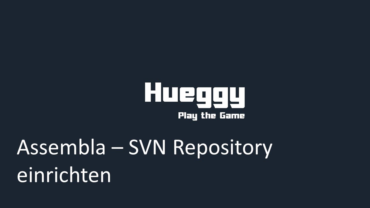 Assembla SVN Repository erstellen - YouTube