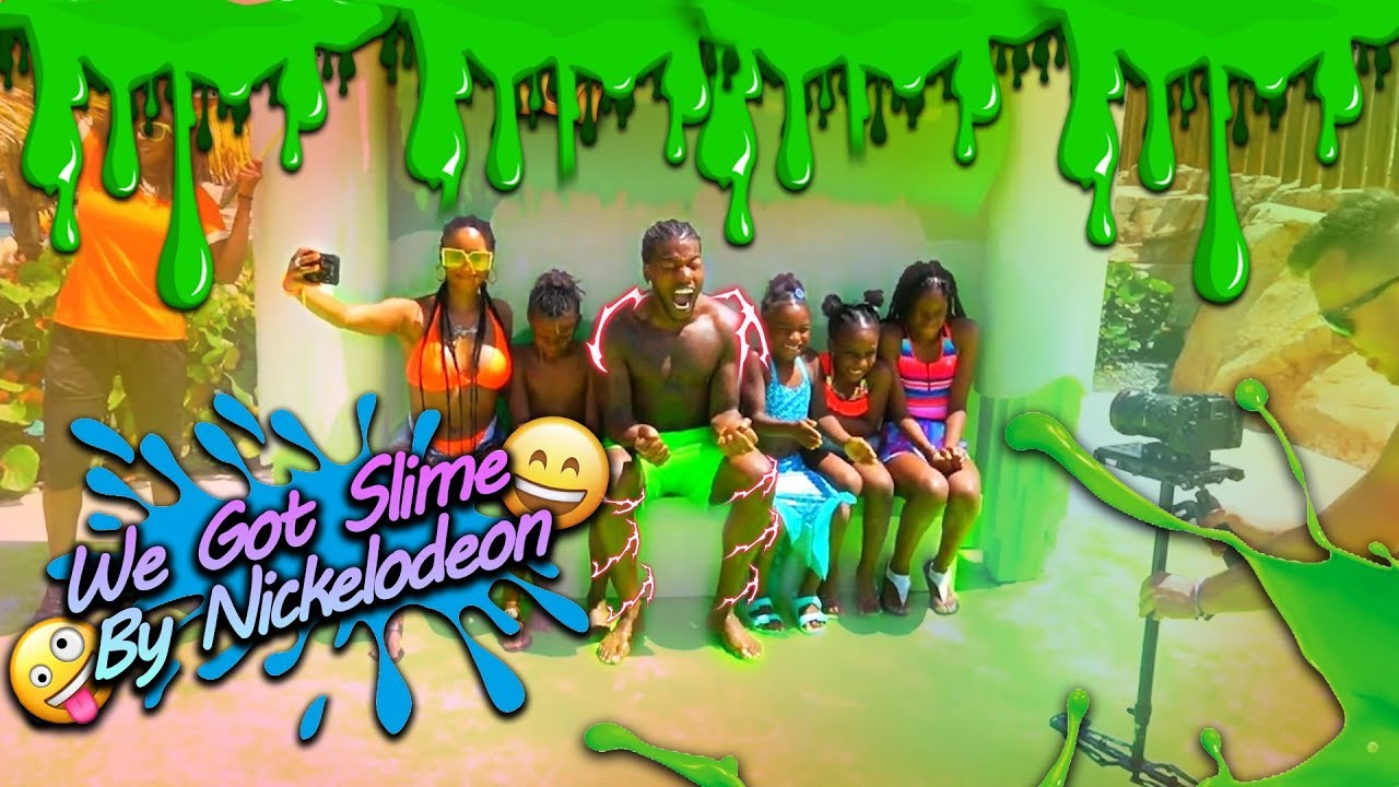 We Got Slime By Nickelodeon & CAMARI LOST HER CAST OFF HER ARM! - YouTube