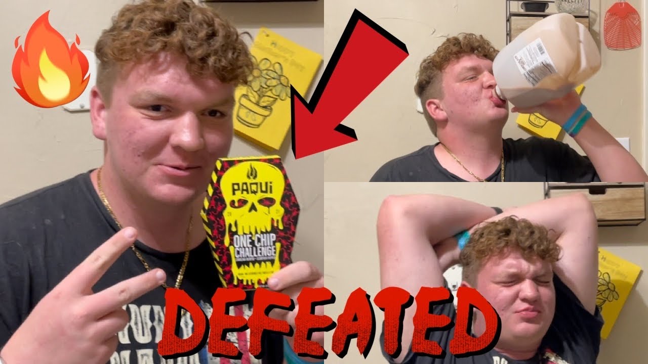 NephSon Attempts the *Paqui ONE CHIP Challenge* - YouTube