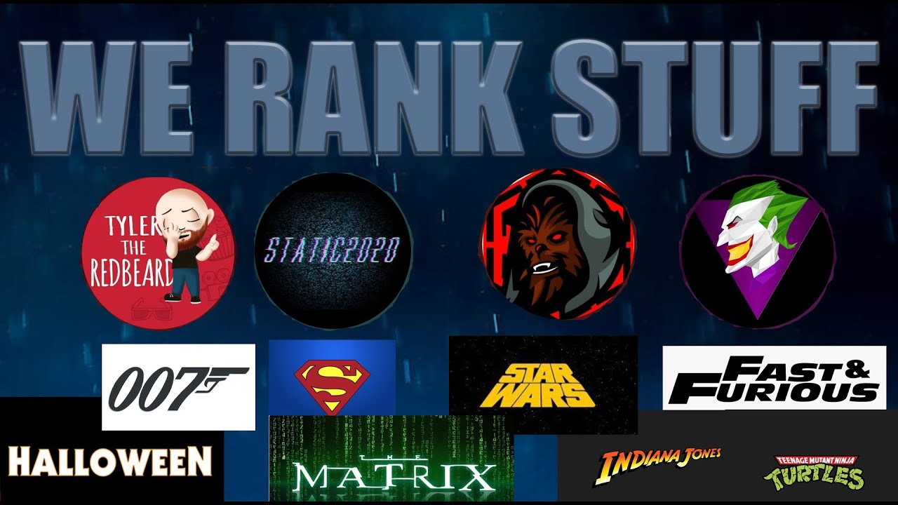 We Rank Stuff: Movie Franchises - YouTube