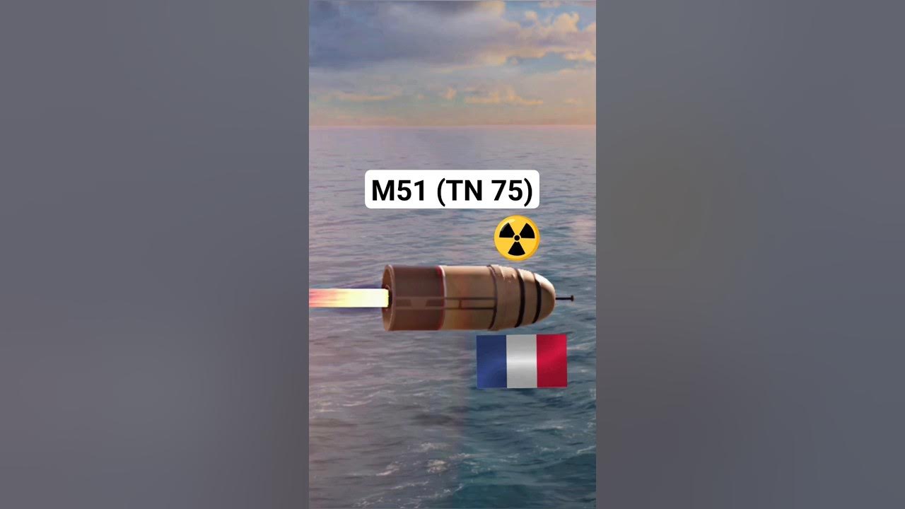 M51 (TN 75 ) - Nuclear missile / modern warships #Shorts - YouTube