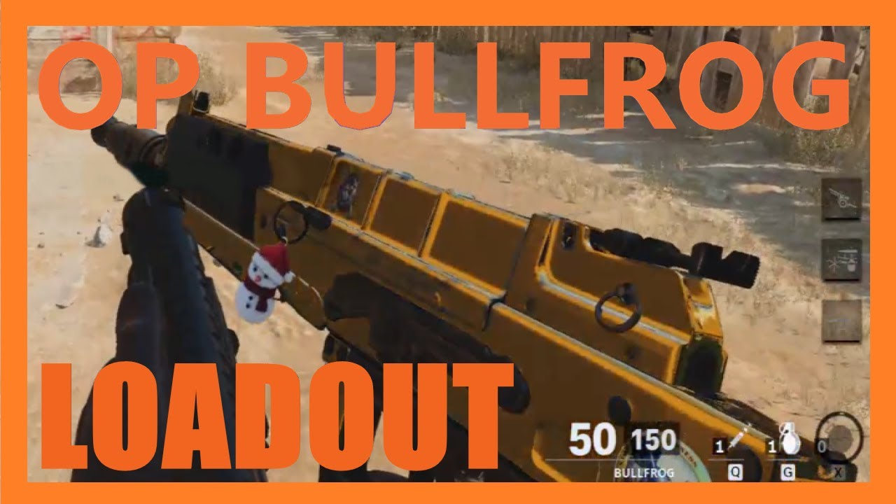 Best Bullfrog Loadout, Call of duty: Cold War - YouTube