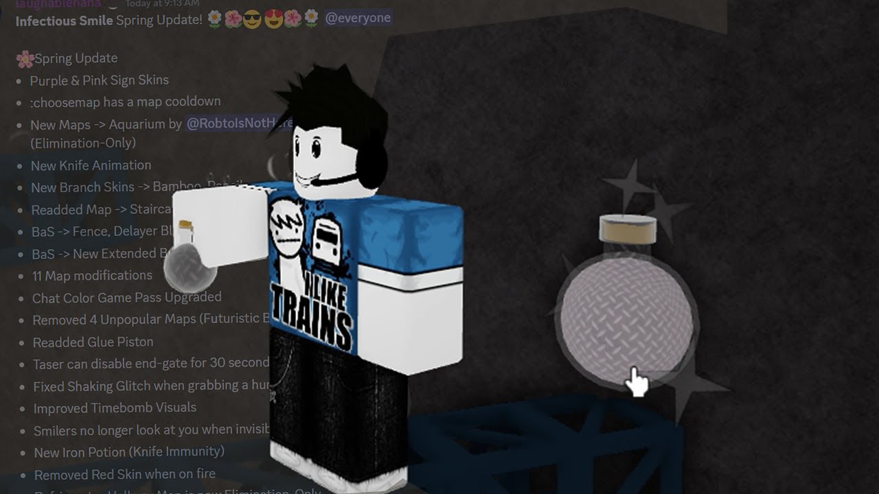 Infectious Smile New Spring Update + How to get Iron Potion! - YouTube