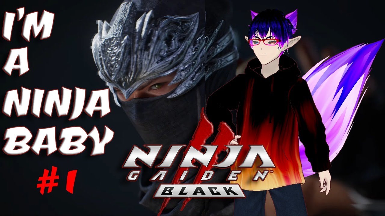 I'm a ninja BABY!! NINJA GAIDEN BLACK part 1 - YouTube