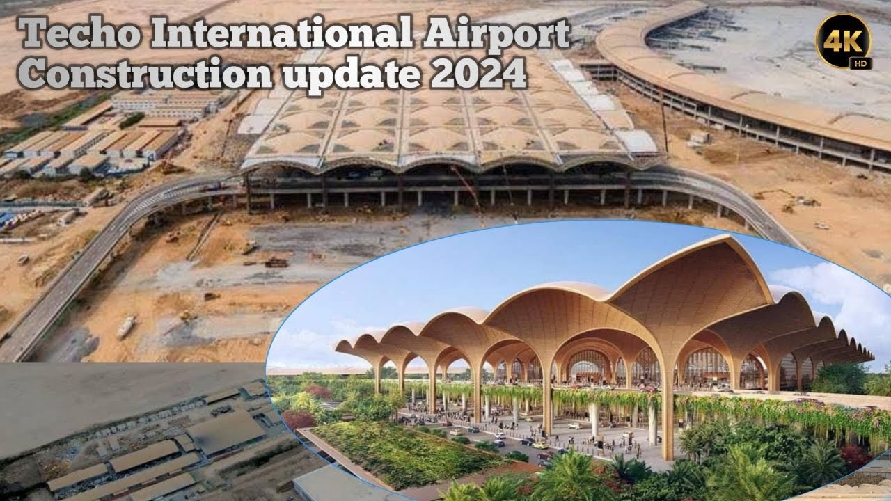 Inside Looks: Techo Airport Construction update 2024 - YouTube