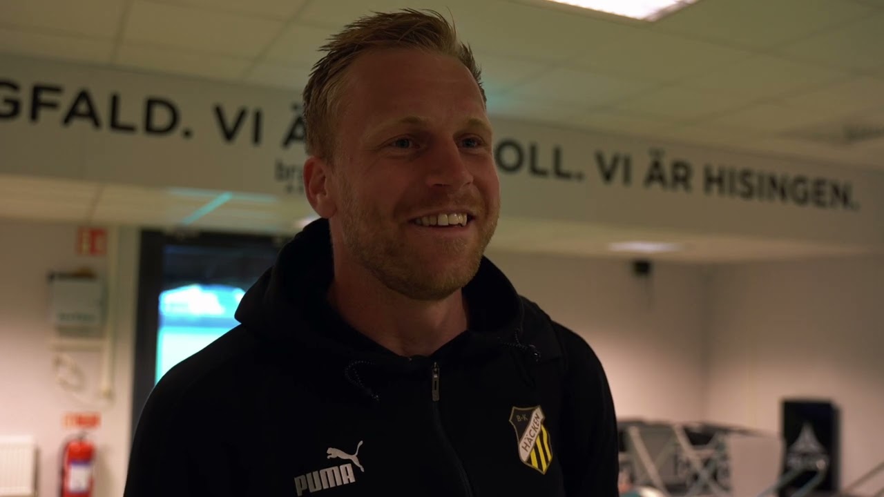 Peter Abrahamsson efter seger mot Varberg - YouTube