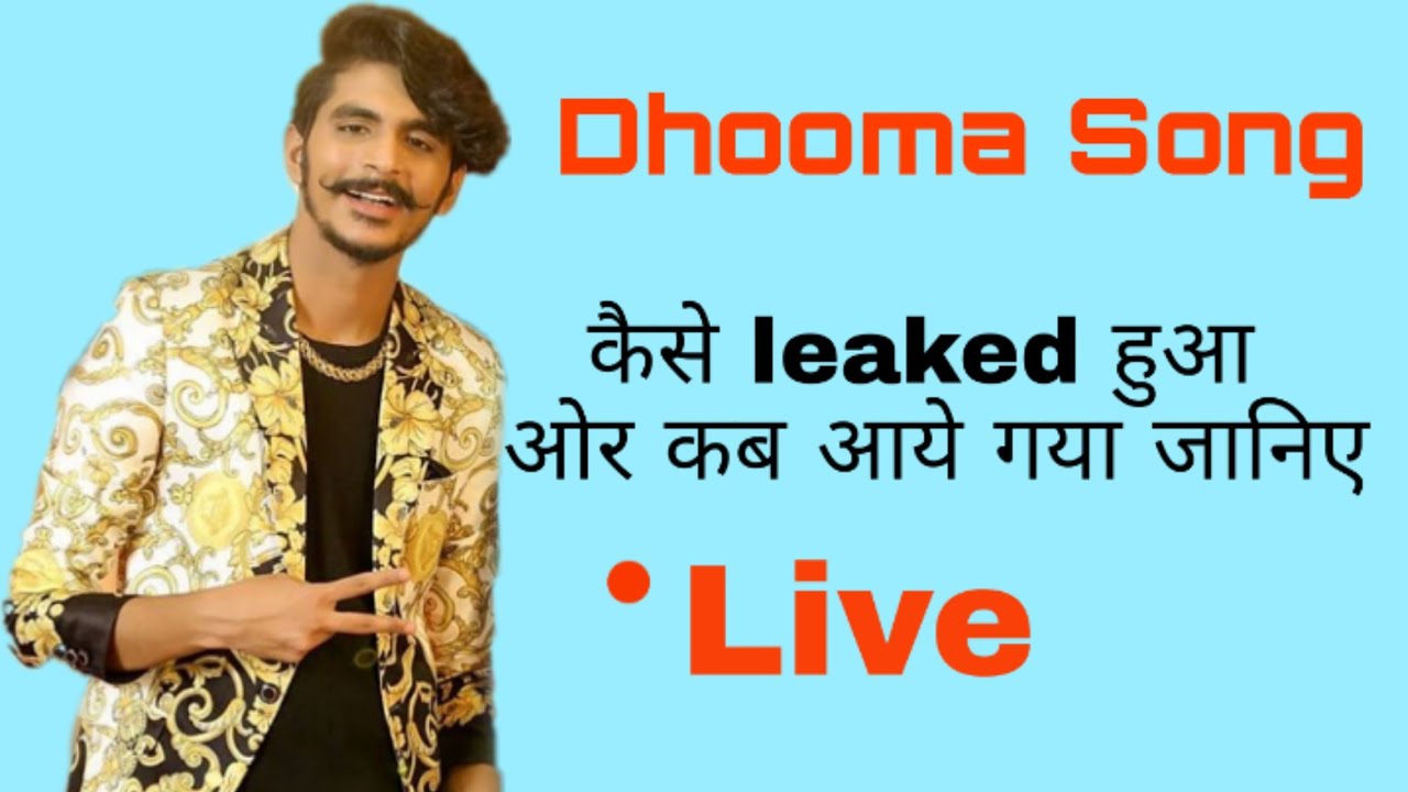 Dhooma Song Leaked Full (Video) Gulzaar Chhaniwala Live | Dhooma Song ...