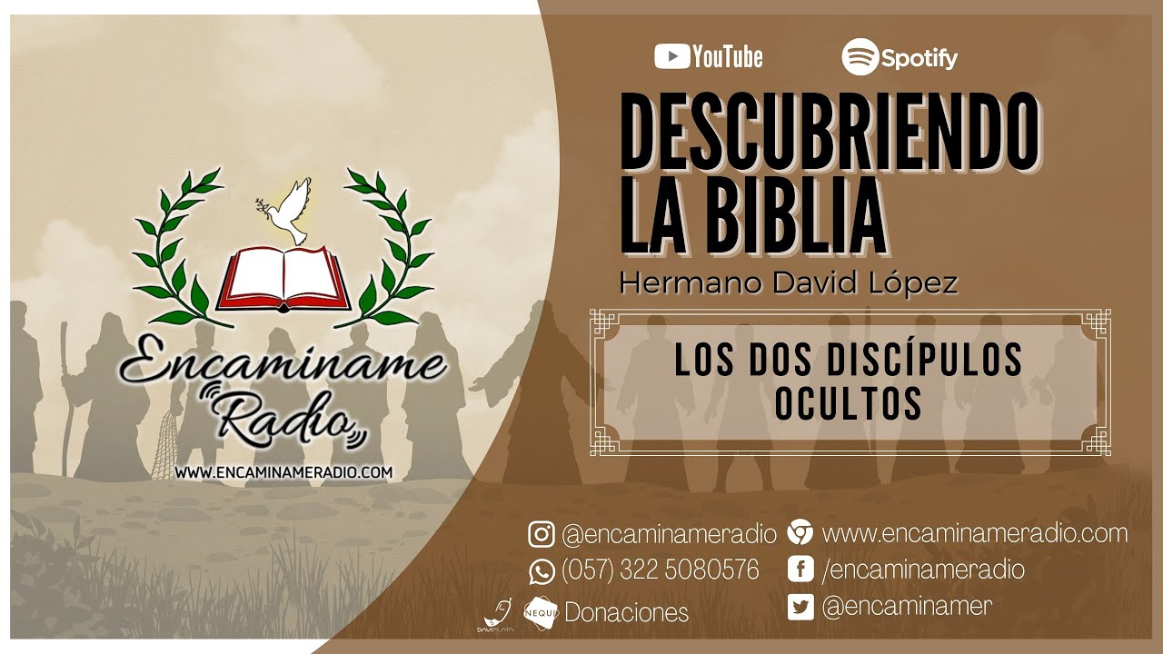 Descubriendo La Biblia: Los Dos Discípulos Ocultos - YouTube