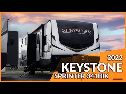 Massive Bunk Room! 2022 Keystone RV Sprinter Limited 341BIK Travel ...