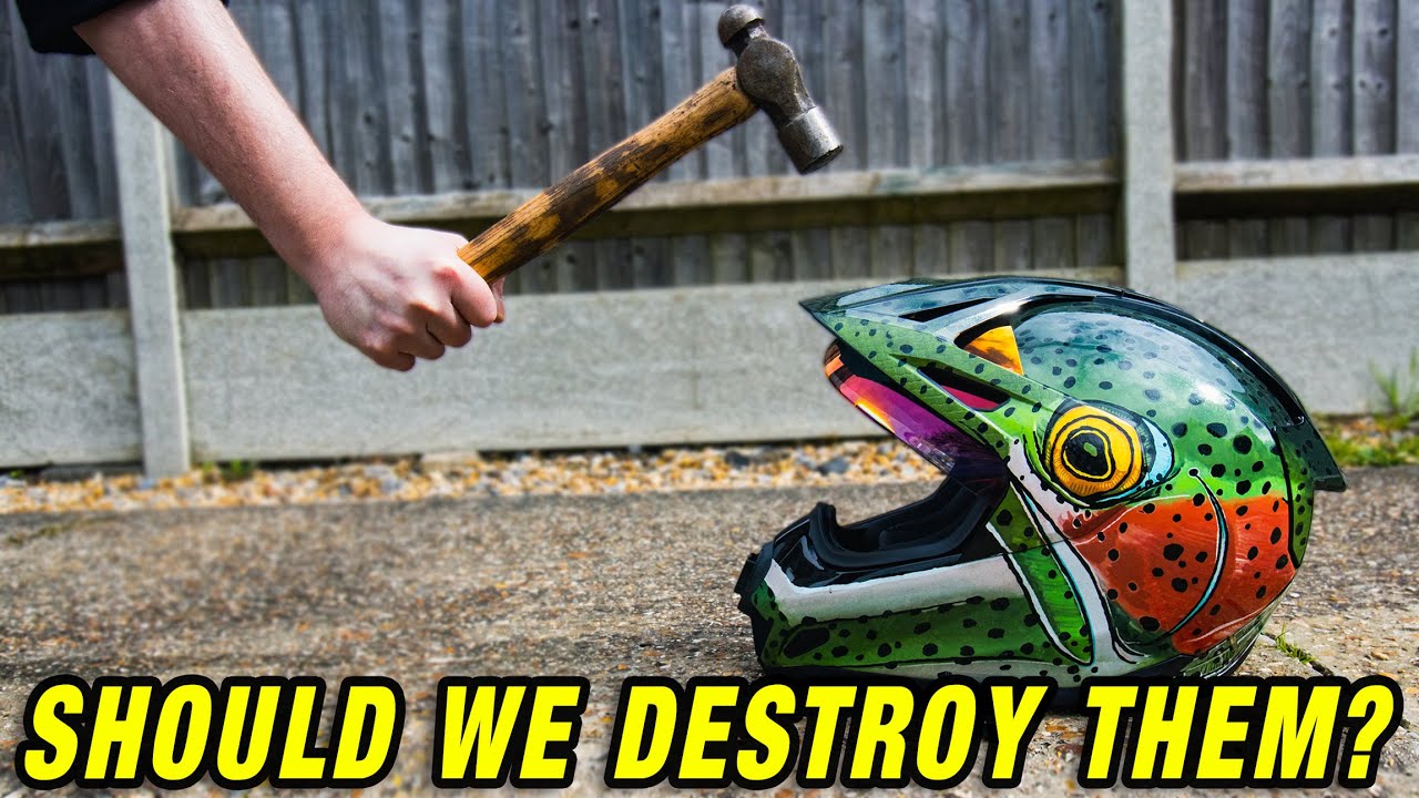 Should We DESTROY Our Old Motorcycle Helmets? - YouTube